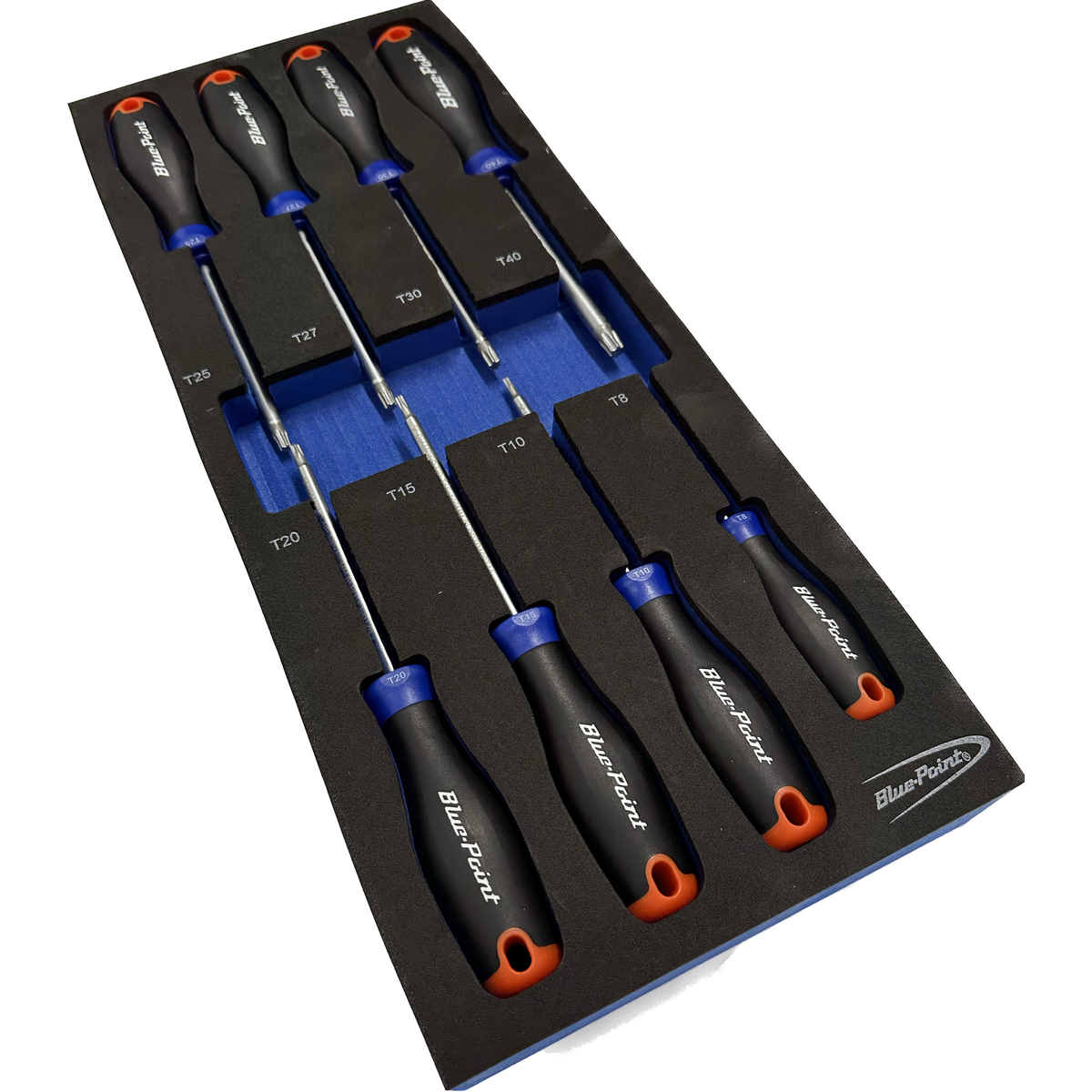 Blue Point Tools EVA Tool Holder Set - 8 pieces Torx Screwdriver Set ...