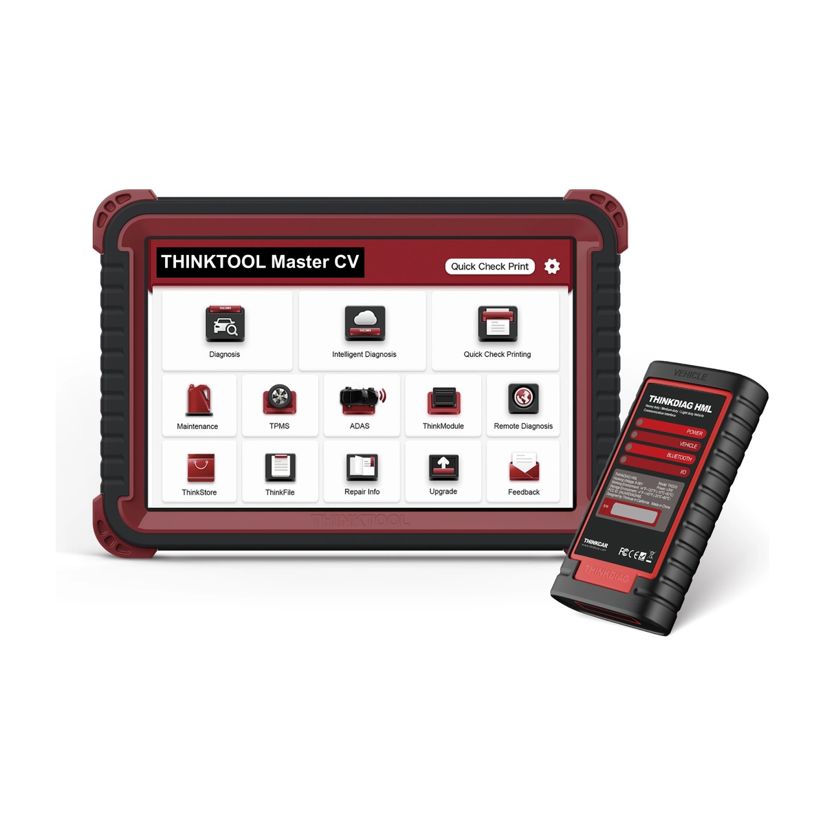 THINKCAR Thinktool Master CV - Diagnostic Scan Tool — Discount Tools NZ