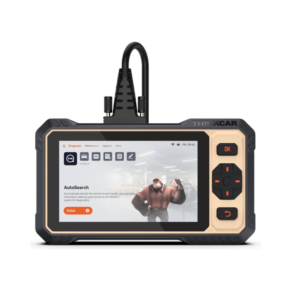 THINKCAR ThinkTool Reader 8, Full System, Bi-Directional Diagnostic Sc ...