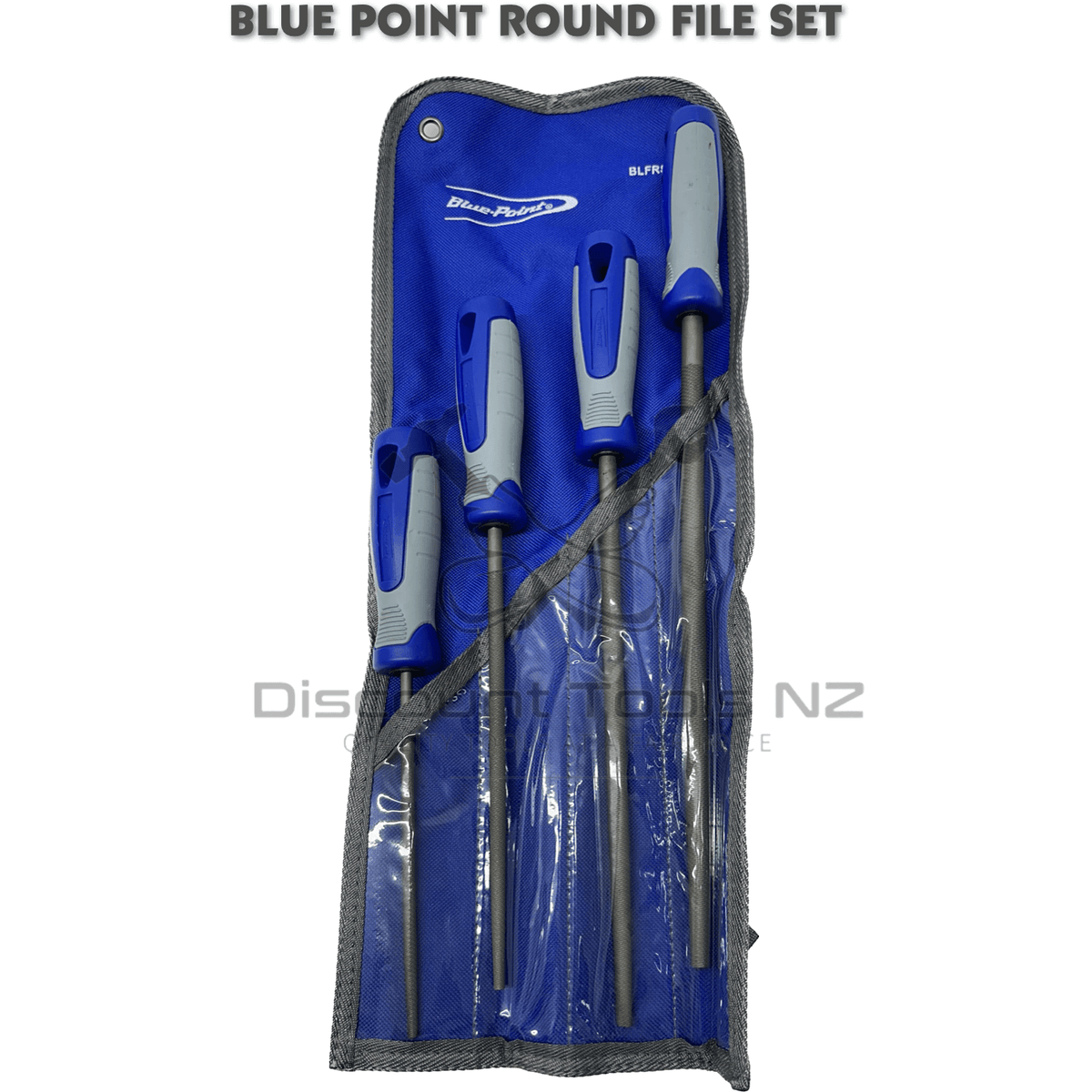 Blue Point Tools 4 Piece Round File Set — Discount Tools NZ