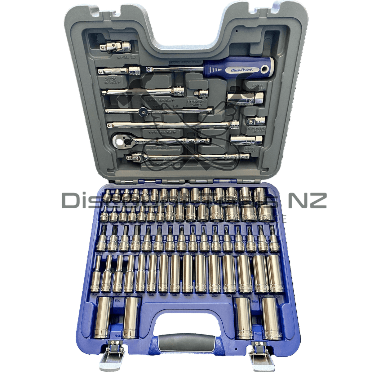 Blue Point 3/8 Drive 77 Piece Socket Set BLPATSM3877 — Discount Tools NZ