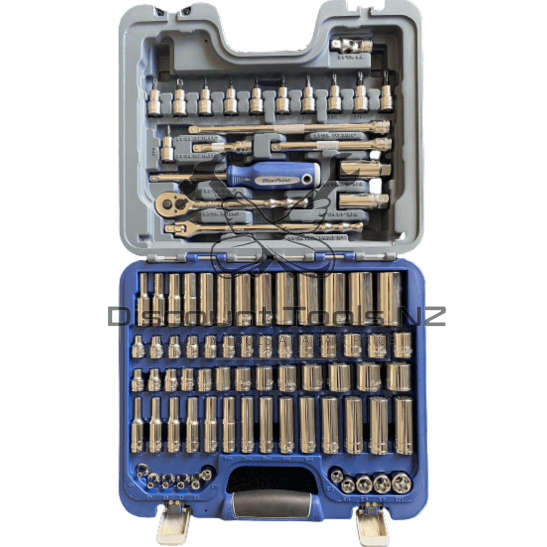 Blue Point 3/8 Inch Drive 85 Piece Socket Set Metric & SAE — Discount ...