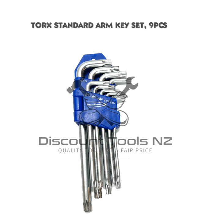 Blue Point L-Torx Key Set, 9pcs — Discount Tools NZ